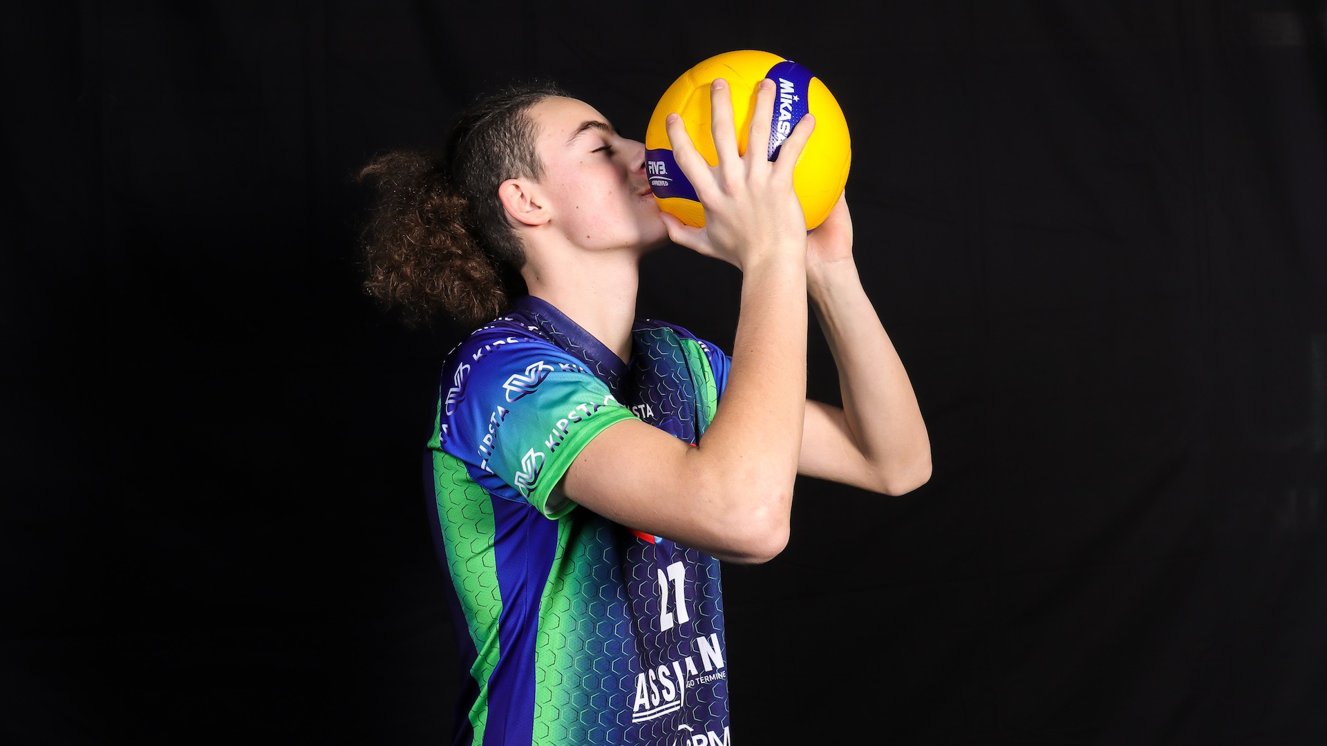 Santomassimo in azzurro con gli Allievi - Vero Volley